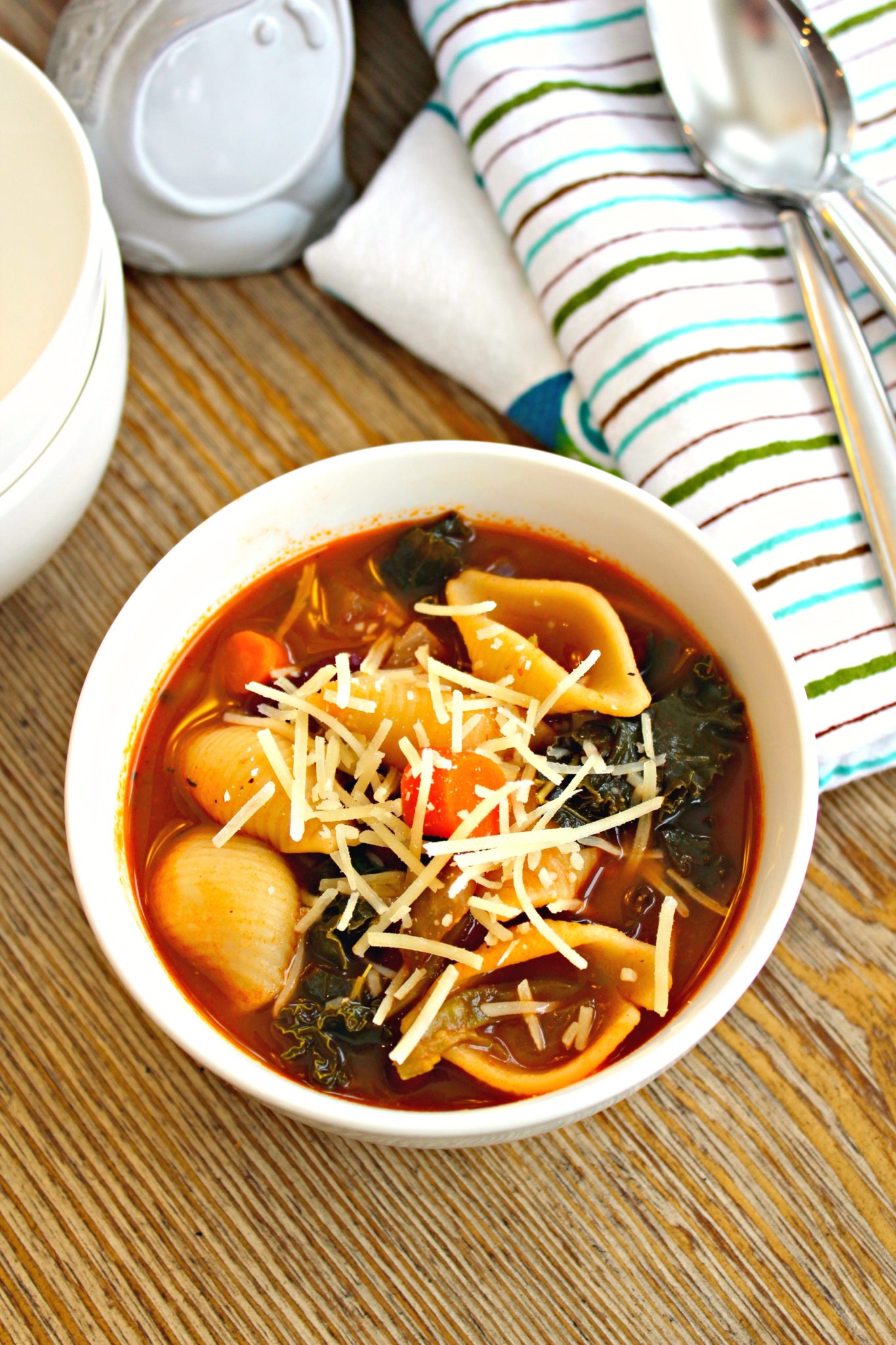 Quick Minestrone Soup - The Complete Savorist
